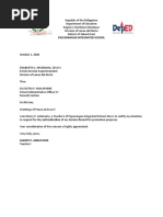 Request Letter Tesda | PDF