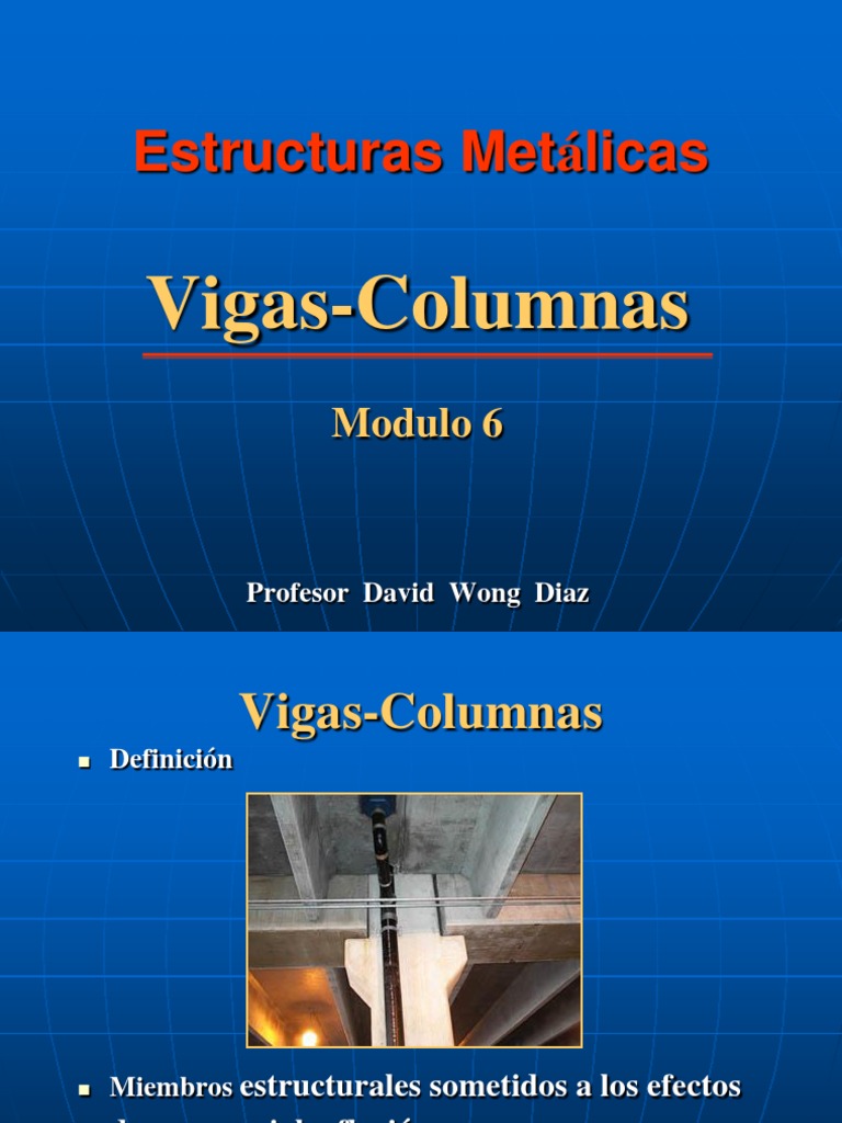 Diseño de Vigas y Columnas Metálicas | PDF | Doblar | Pandeo