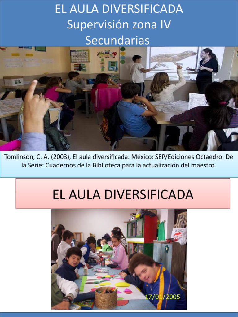 El Aula Diversificada | PDF | Salón de clases | Maestros