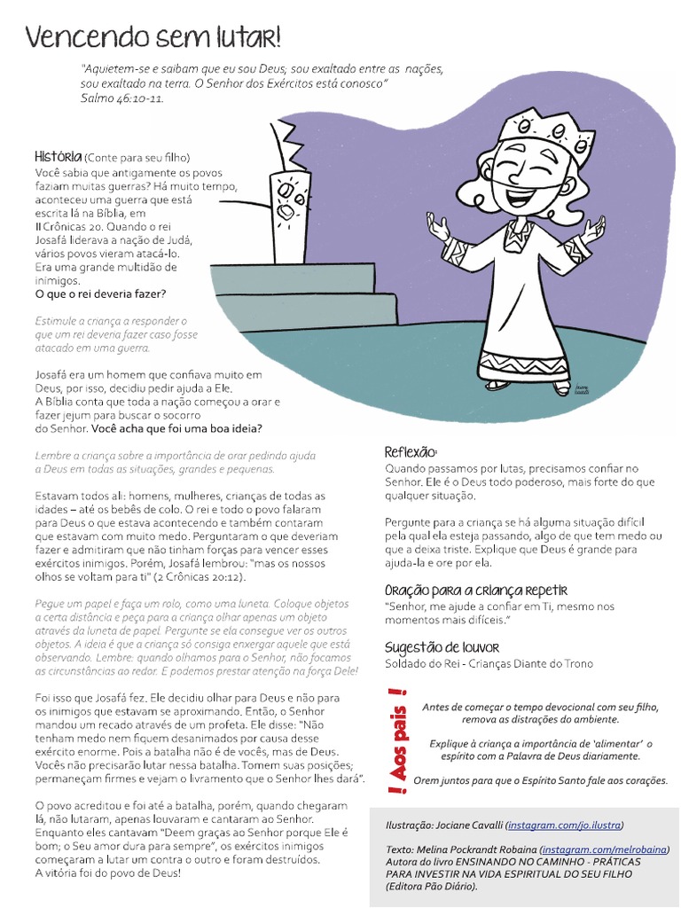 Devocional Josafá 1 | PDF