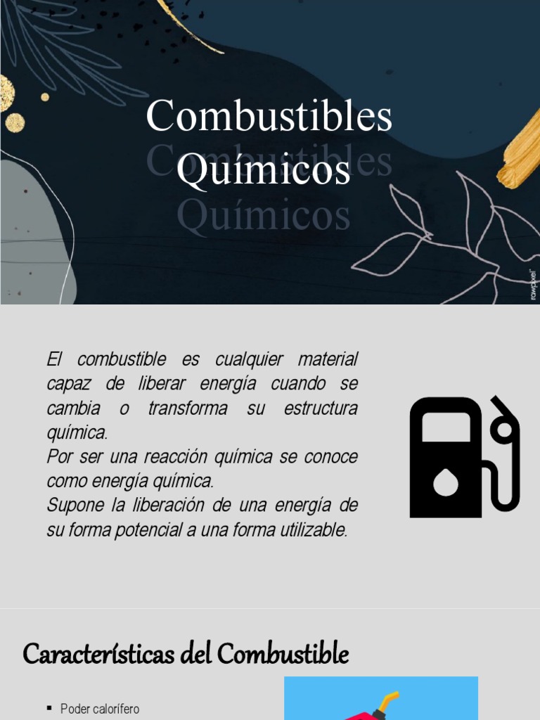 Combustibles Quimico | PDF | Combustibles | Química