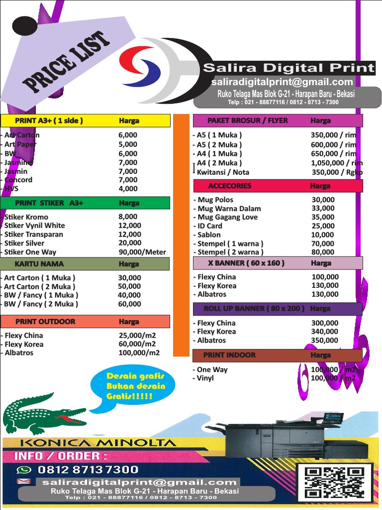 Price List PDF | PDF
