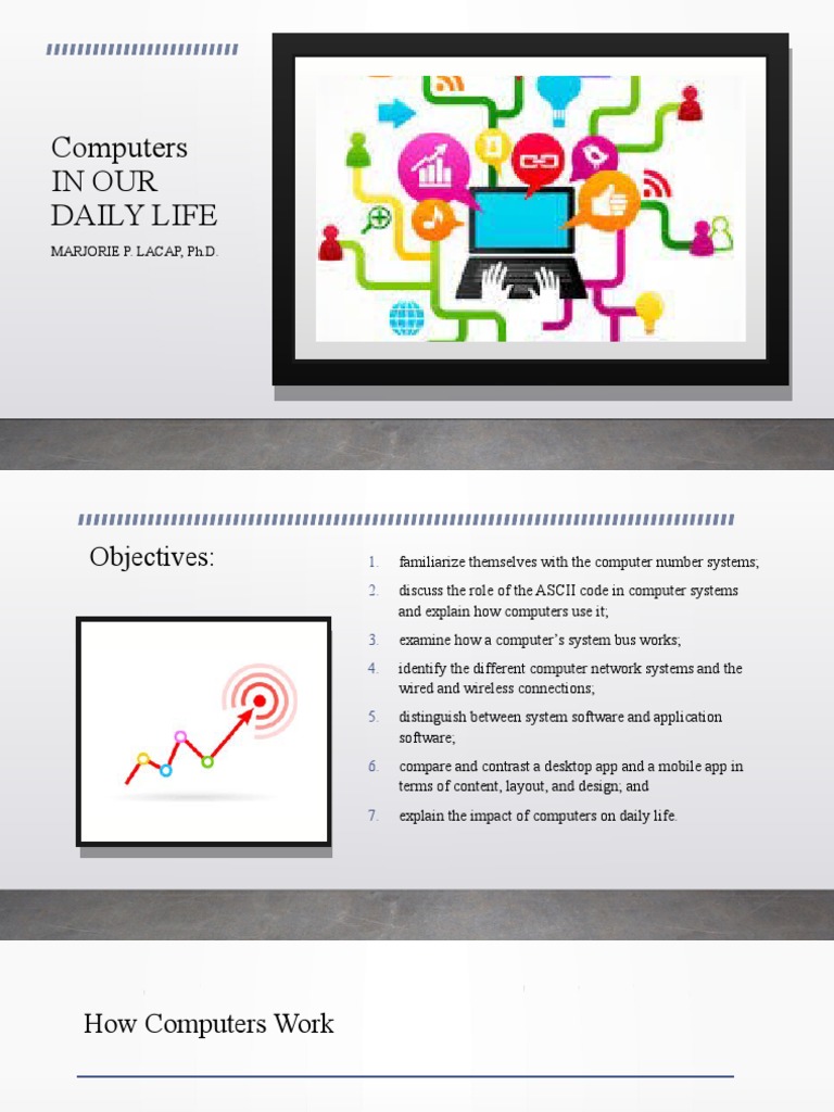 Computers in Our Daily Life | PDF | Wi Fi | Application Software