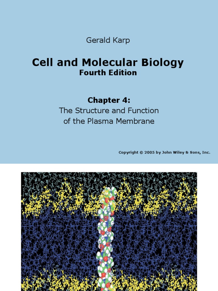 Cell and Molecular Biology: Gerald Karp | PDF