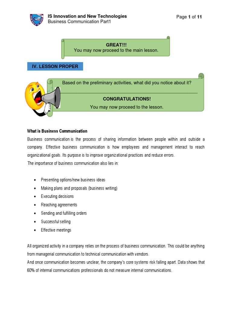 Module 6 - Lesson Proper PDF | PDF | Customer Relationship Management ...
