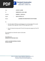 Proposal Letter For Backhoe Rental | PDF