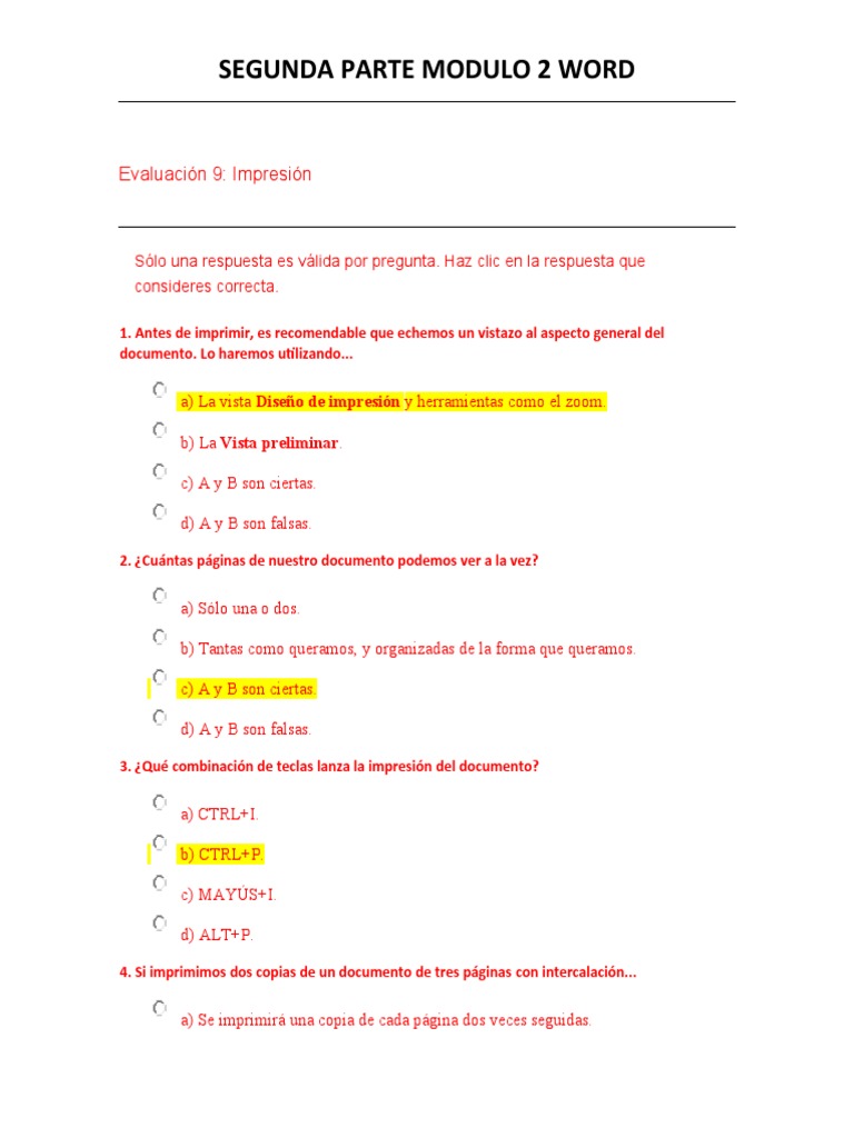 Segunda Parte Modulo 2 Word | PDF | Microsoft Word | Archivo de computadora