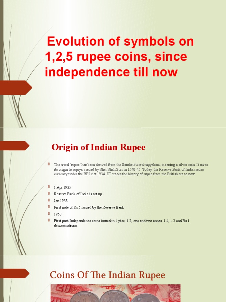 Evolution of Indian Rupee Coins | PDF | Rupee | Currency