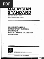 MS 1184 - 2014 Amd.1 - 2017 | PDF | Elevator | Door