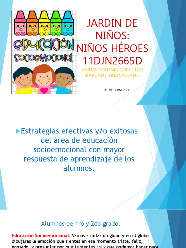 Ninos Heroes. Actividades de Educacion Socioemocional | PDF | Las ...