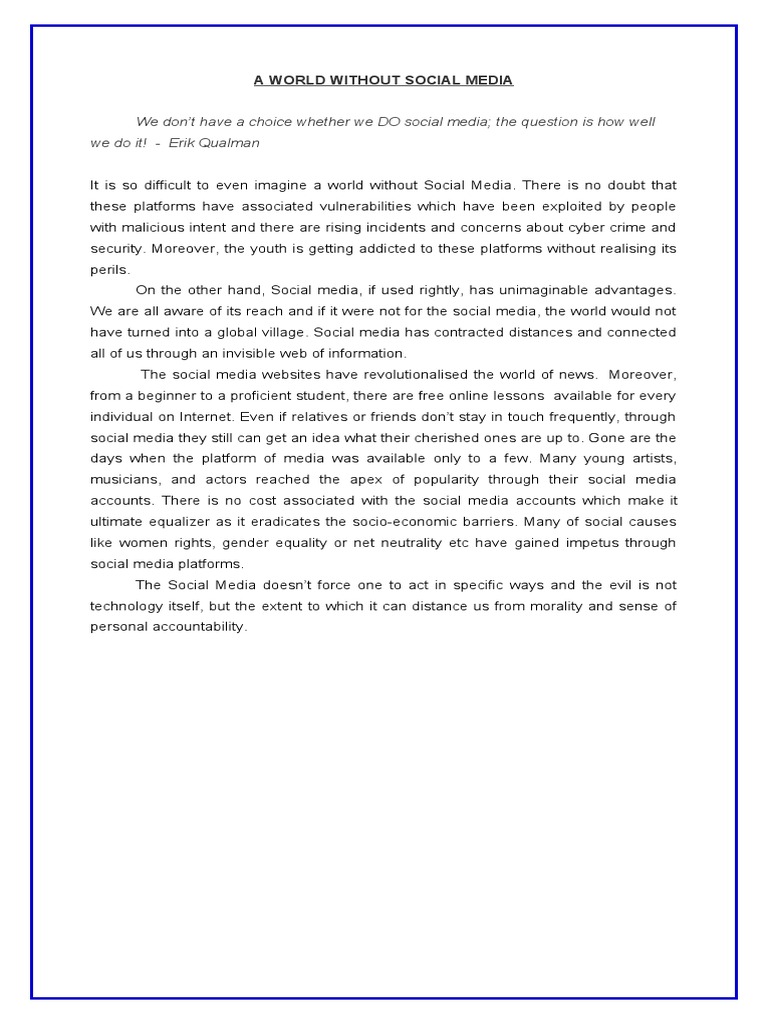 Why Is Social Media Important | PDF