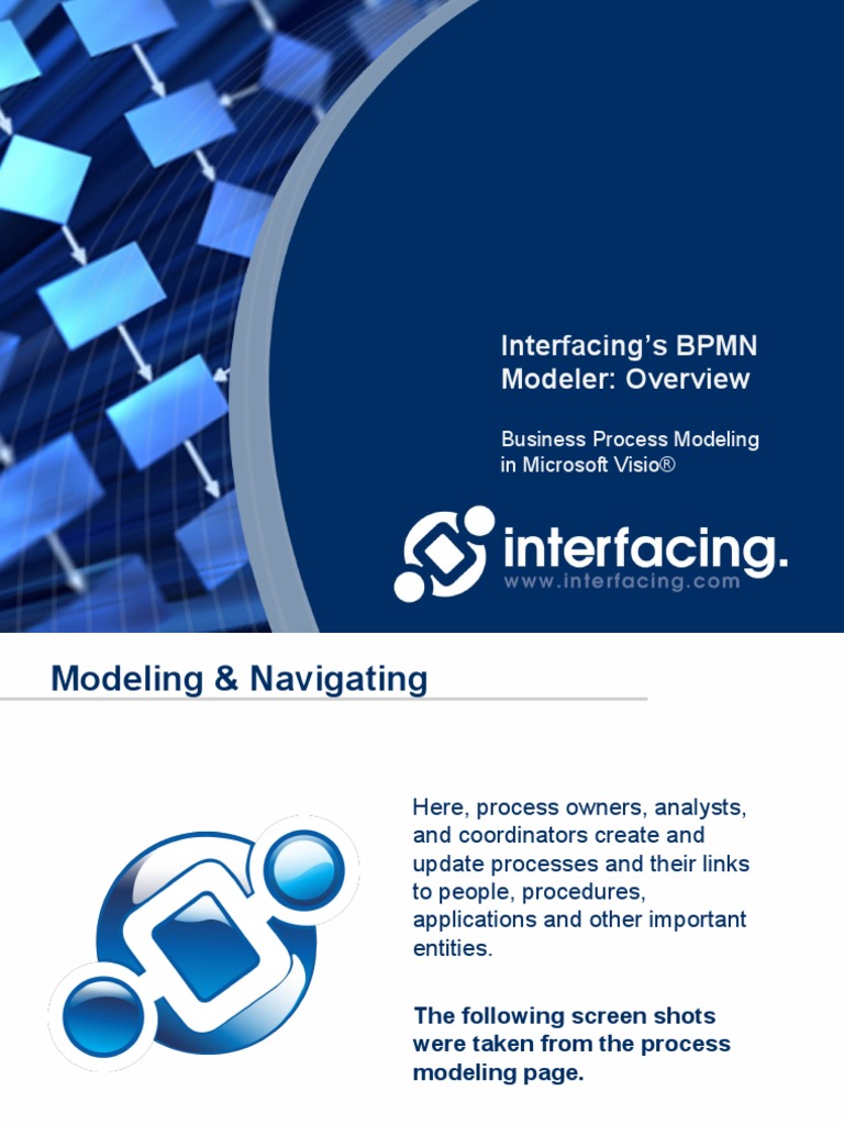 Interfacing's BPMN Modeler: Overview: Business Process Modeling in ...