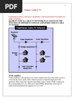 Intro To Matv PDF | PDF | Coaxial Cable | Amplifier