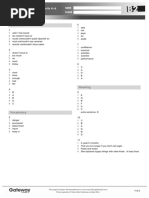 Gateway To The World B2+ Student's Book Answer Key | PDF | Grammar ...