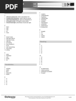 B2 - Workbook - Answer - Key - Units1 - 2 - 3 | PDF | Cognitive Science