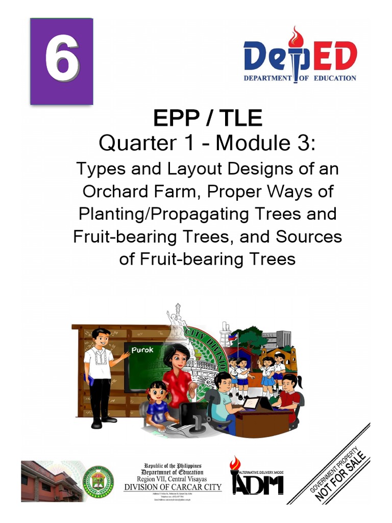 Corrected TLE 6 Agri Module 3 v.01 CC | PDF | Grafting | Trees