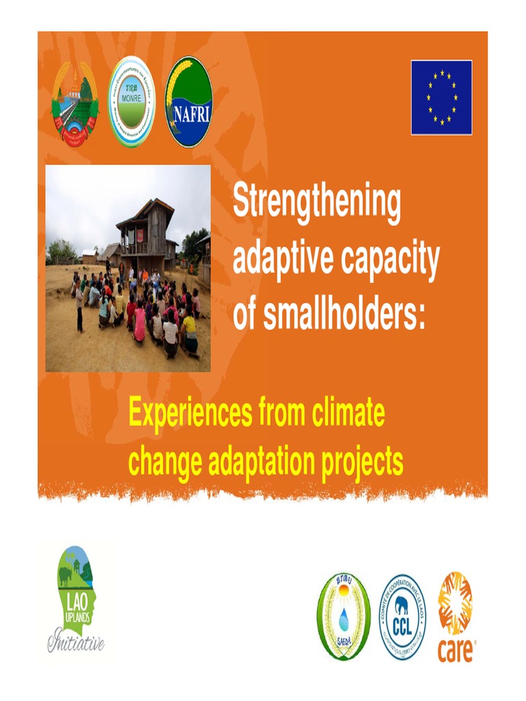 Strengthening Adaptive Capacity | PDF | Natural Environment | Physical ...