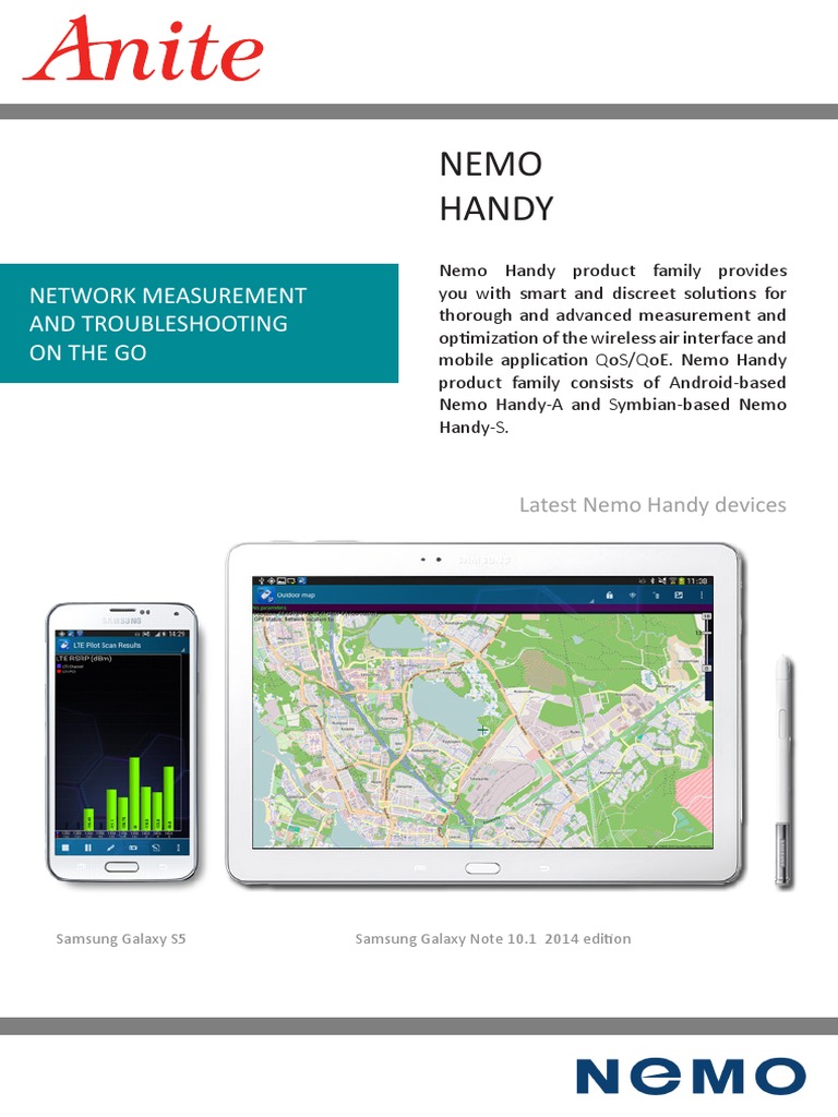 Nemo Handy Brochure | PDF | High Speed Packet Access | Lte ...