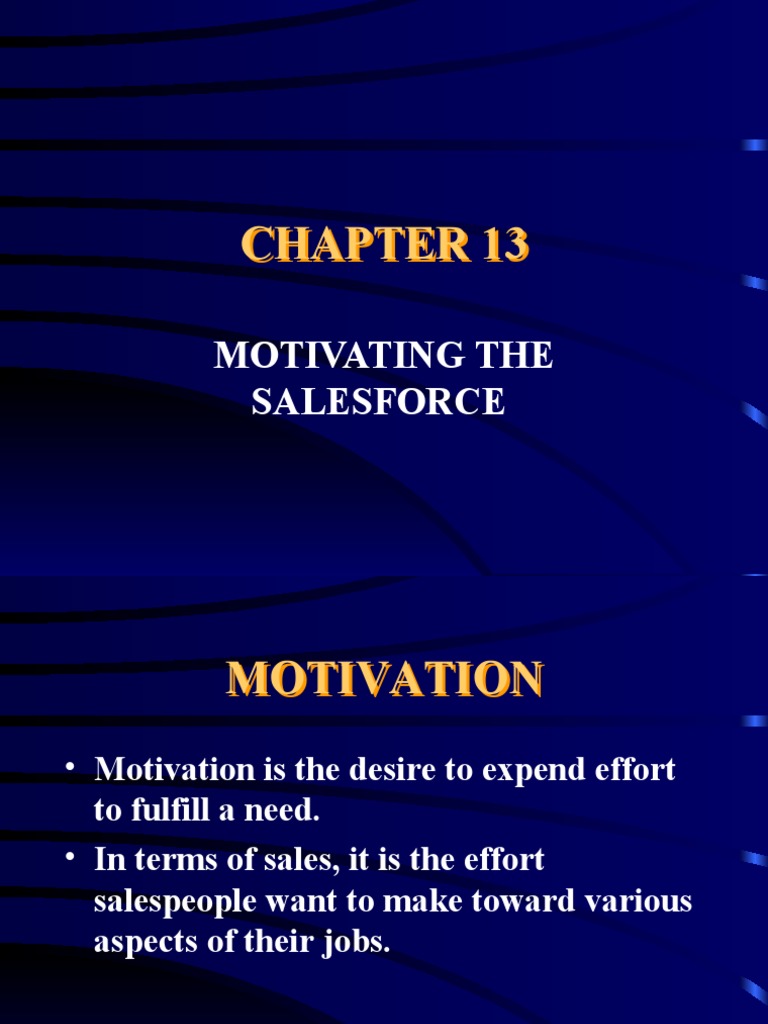 CHAP13 | PDF | Motivation | Motivational