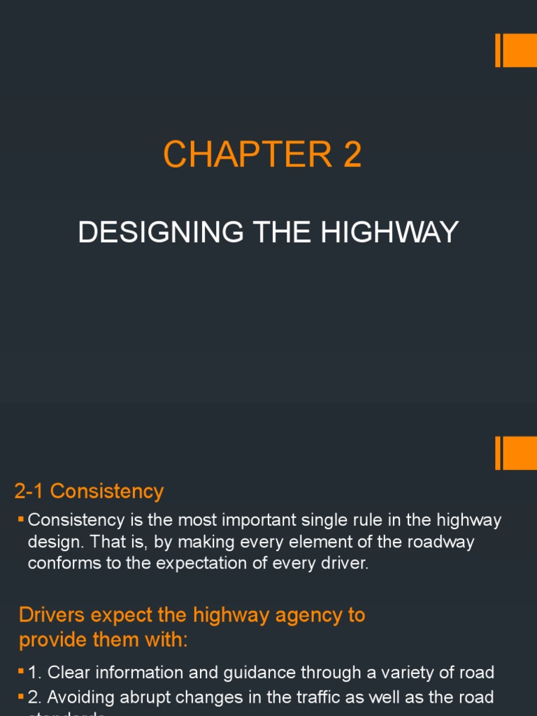 2 Designing The Higway | PDF | Controlled Access Highway | Traffic
