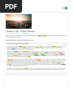 City Life vs. Country Life: A Read The Text About Advantages and ...