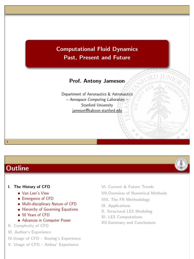 History and Evolution of CFD | PDF | Computational Fluid Dynamics ...