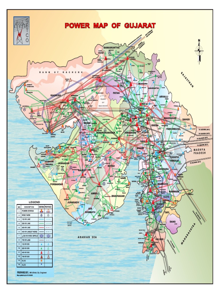 GETCO Power Map 01.10.2020 | PDF