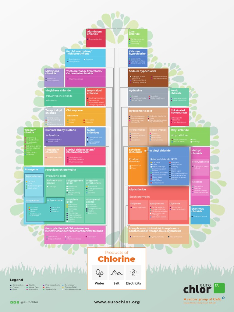 2020 Euro Chlor CL Tree | PDF | Chlorine | Bleach
