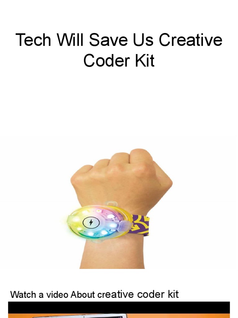 Tech Will Save Us Creative Coder Kit | PDF | Art