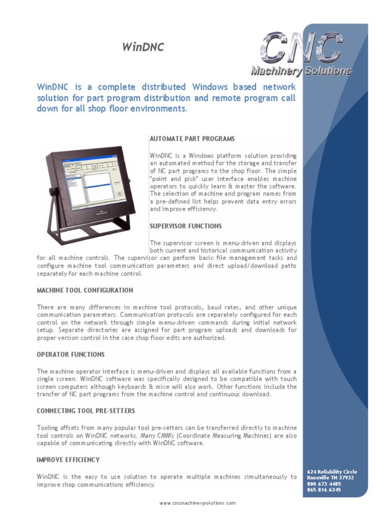 WinDNC PDF | PDF | Computer Program | Programming