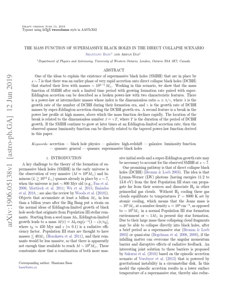 And Arpan Das: Shantanu Basu | PDF | Stars | Quasar