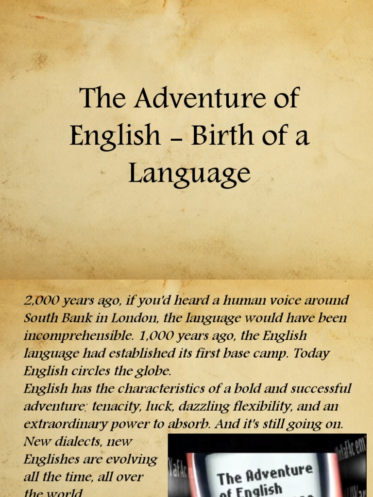 The Adventure of English - Birth of A Language | Download Free PDF ...