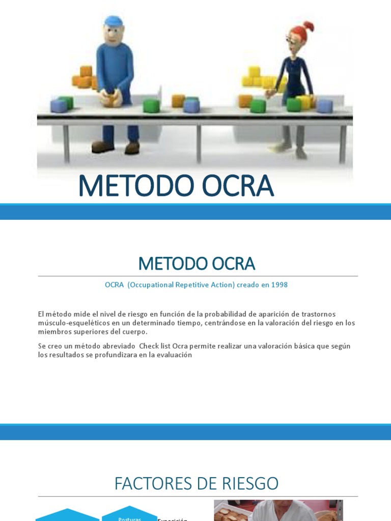 Metodo Ocra | PDF | Science | Ciencia y Tecnología