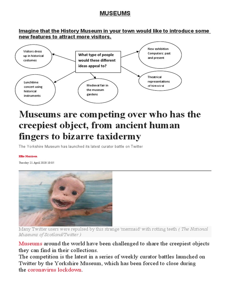 What Is A Museum and Its Purpose-1 | PDF