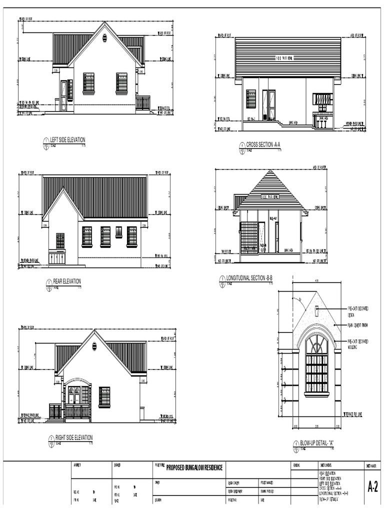 One Storey Architectural 02 | PDF