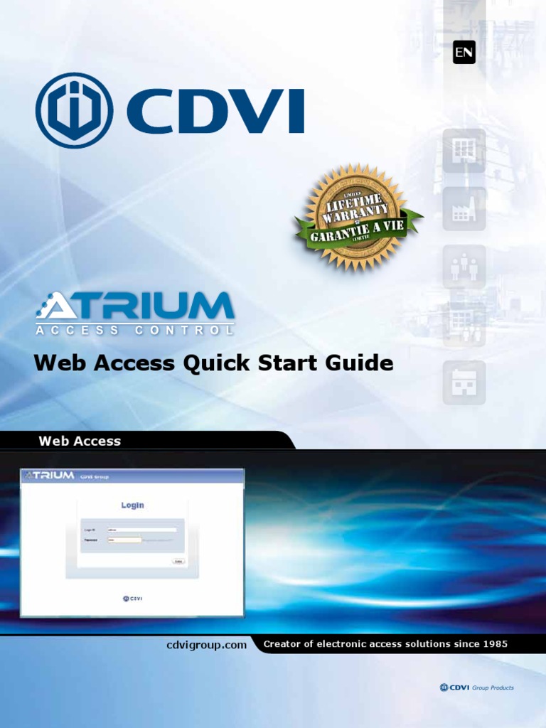 ATRIUM WEB Page Quick Start PDF | PDF | Login | Double Click