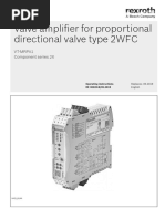 Rexroth 4we10 Data Sheet PDF | PDF | Rectifier | Valve