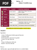 Lesson 8 PPT - Cocktail Mixing | PDF | Cocktails | Drink