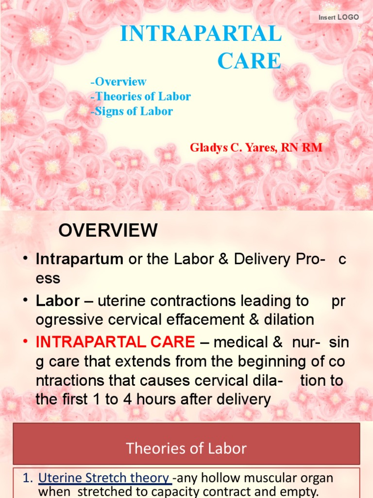 Intrapartal - Theories of Labor | PDF | Childbirth | Uterus