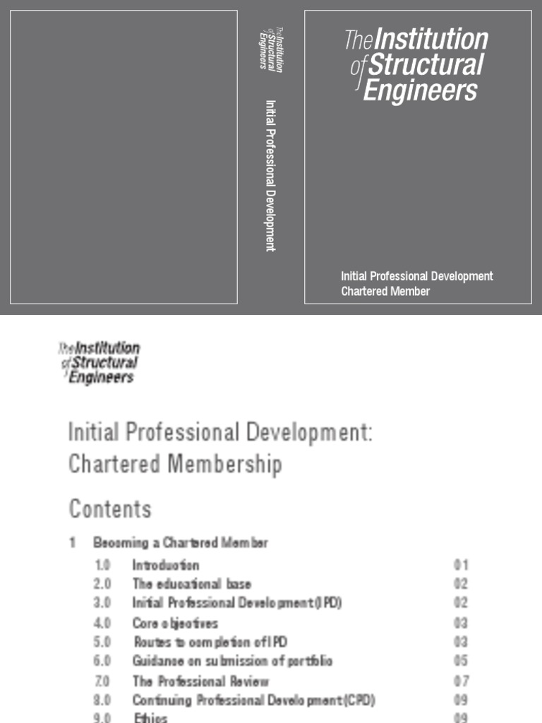 Initial Professional Development Chartered Member | PDF | Professional ...