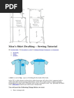 Tshirt Pattern Making | PDF | Teaching Methods & Materials