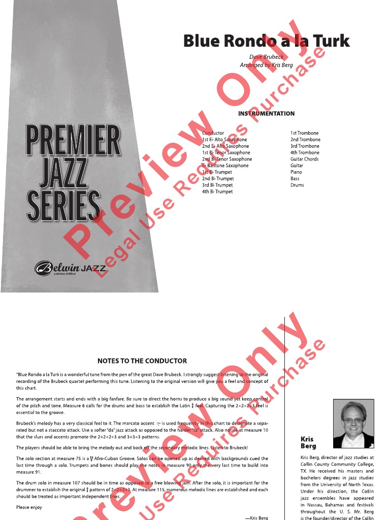 Blue Rondo A La Turk PDF | PDF