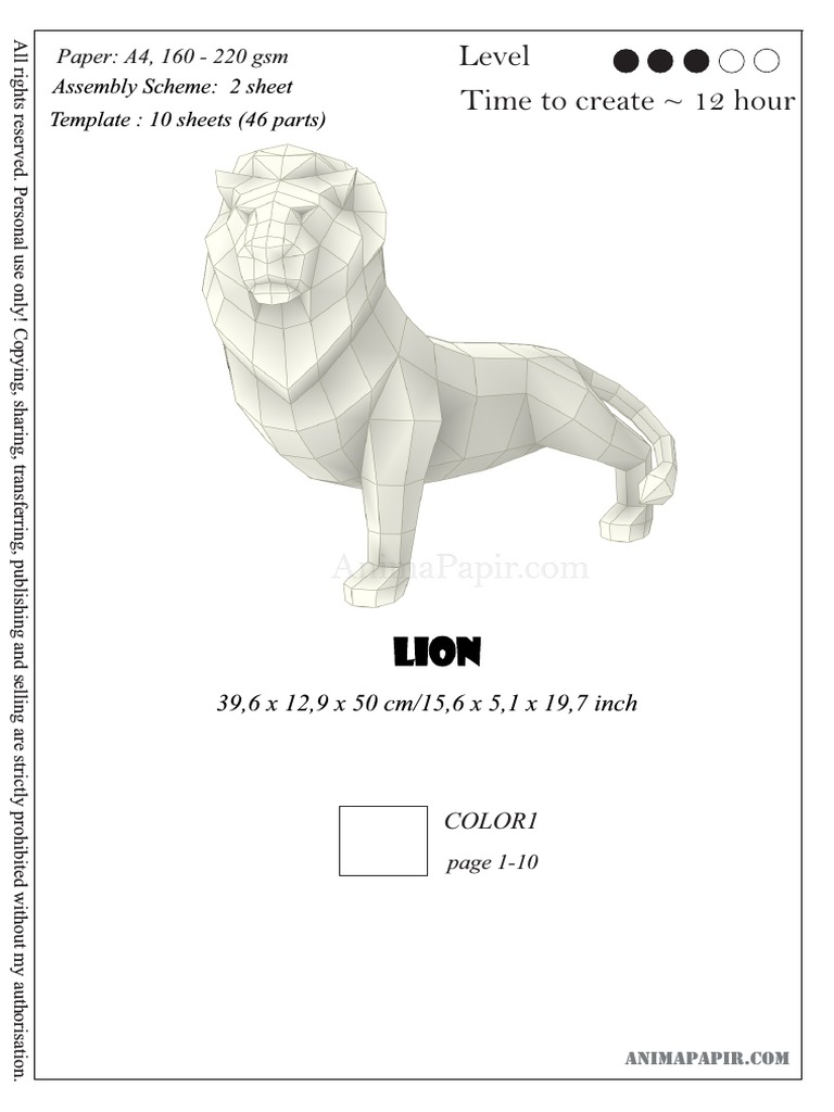 Leon Papercraft PDF | PDF | Writing | Art Media