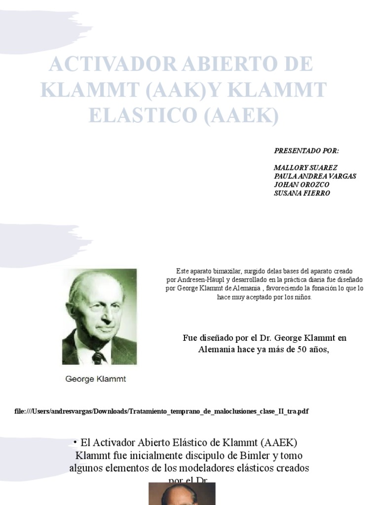 Activador Abierto de Klammt | PDF | Ortodoncia | Boca
