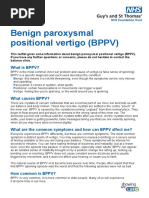 Brandt Daroff Exercises ML3094 | PDF | Vertigo | Health Sciences