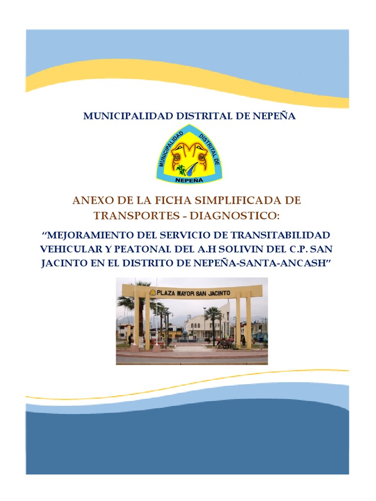 Anexo 01 Diagnostico de La FTS - MTC - Solovin | PDF | Sequía | Temblores