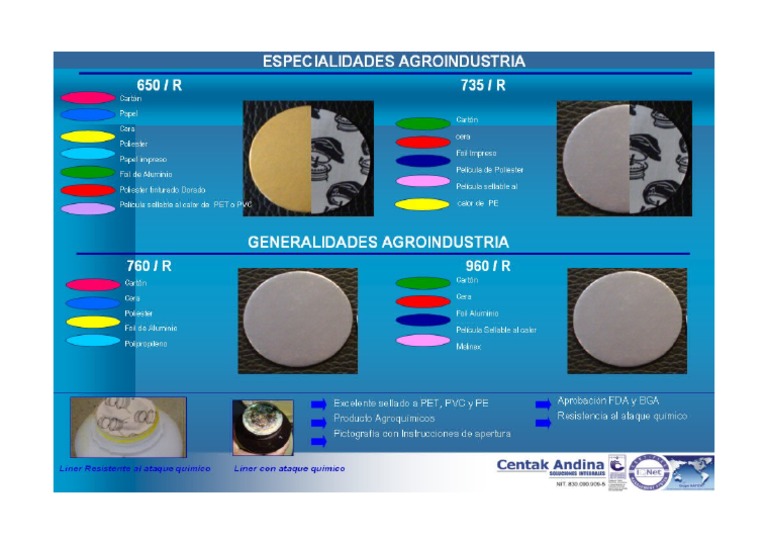 Ficha Tecnica Sello CENTAK | PDF