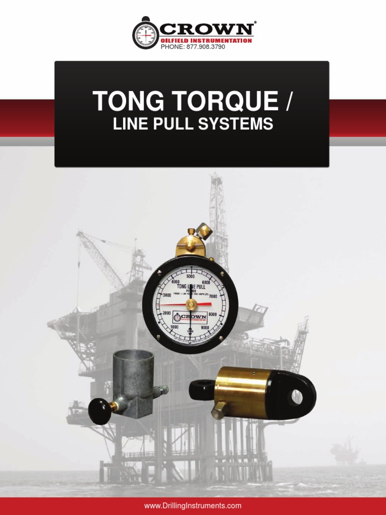 Tong Torque /: Line Pull Systems | Download Free PDF | Mechanical ...