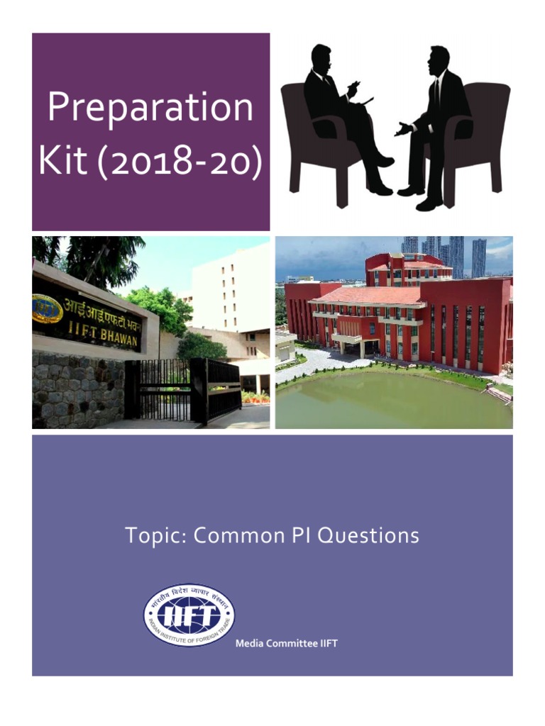 Topic Common PI Questions | PDF | Master Of Business Administration ...