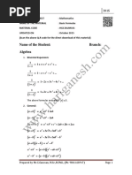 Math 30-1 Formula Sheet | PDF | Logarithm | Discrete Mathematics